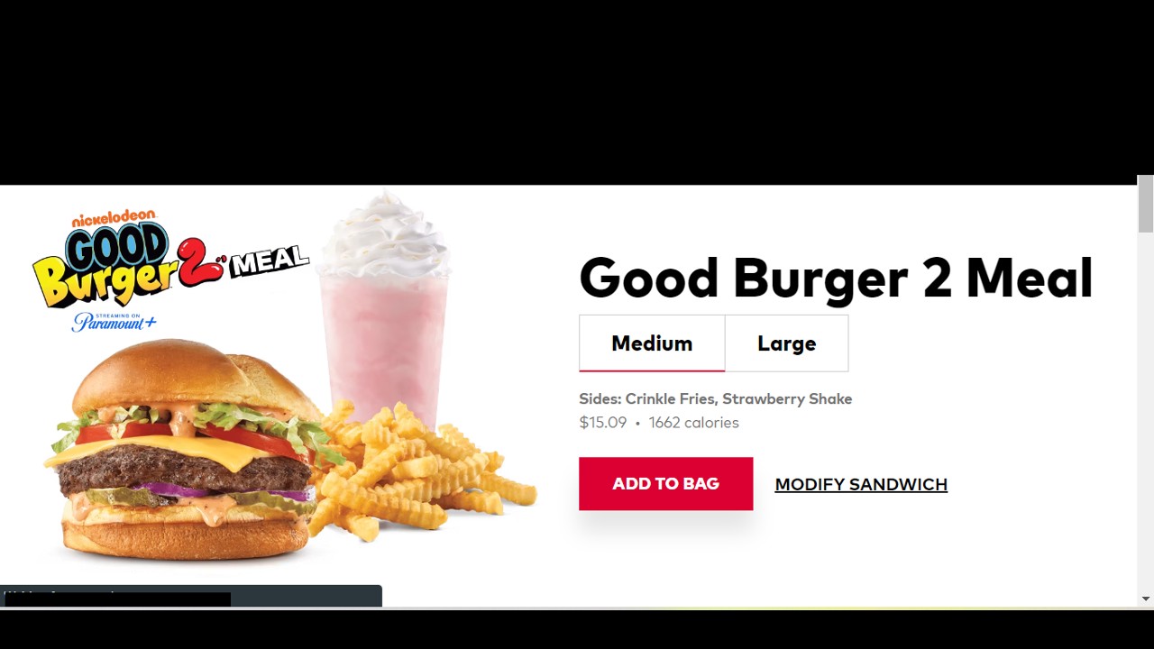 Arby's Brings Good Burger 2 Meal To The Scene Ahead Of Movie Release
