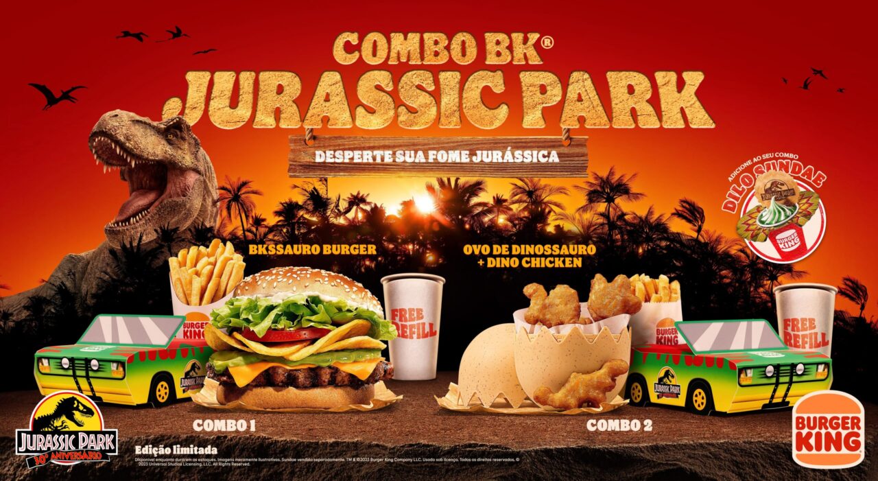 Burger King Cracks Open Jurassic Park Nostalgia with Dino Nuggets ...