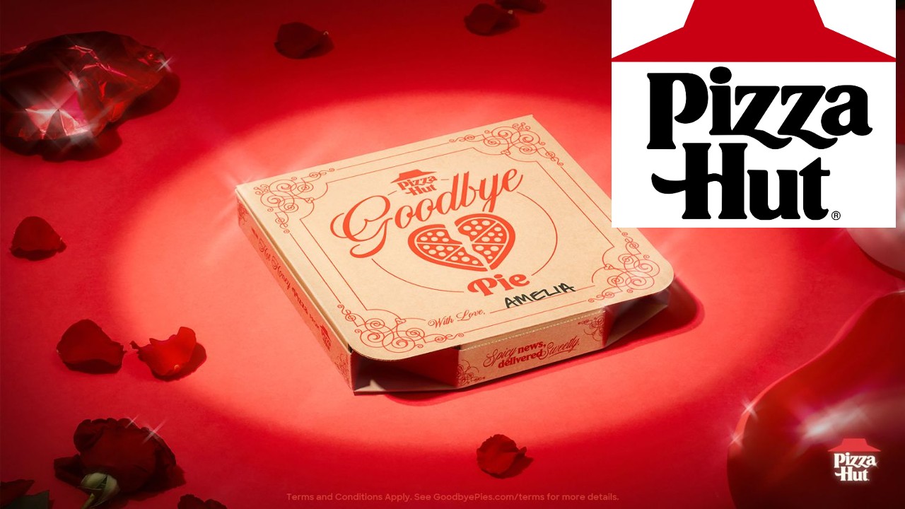 Pizza Hut Says "So Long" with Sweet & Spicy "Goodbye Pies" for ...