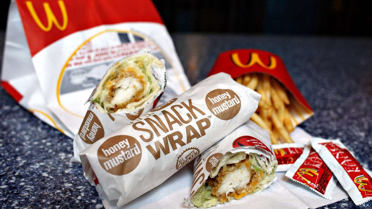 McDonald's Snack Wrap Revival with New McCrispy Strips...Supposed To ...