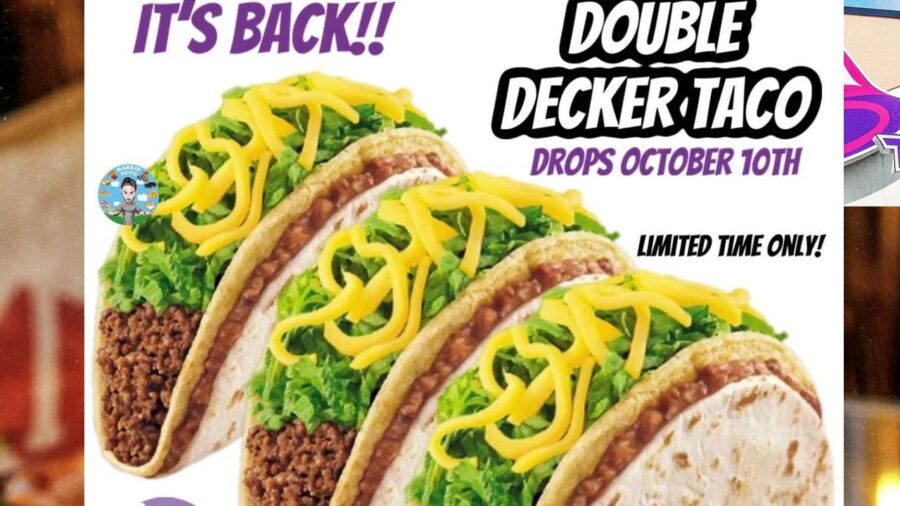 In Surprise Move, Taco Bell Resurrects Double Decker Taco for a Limited ...