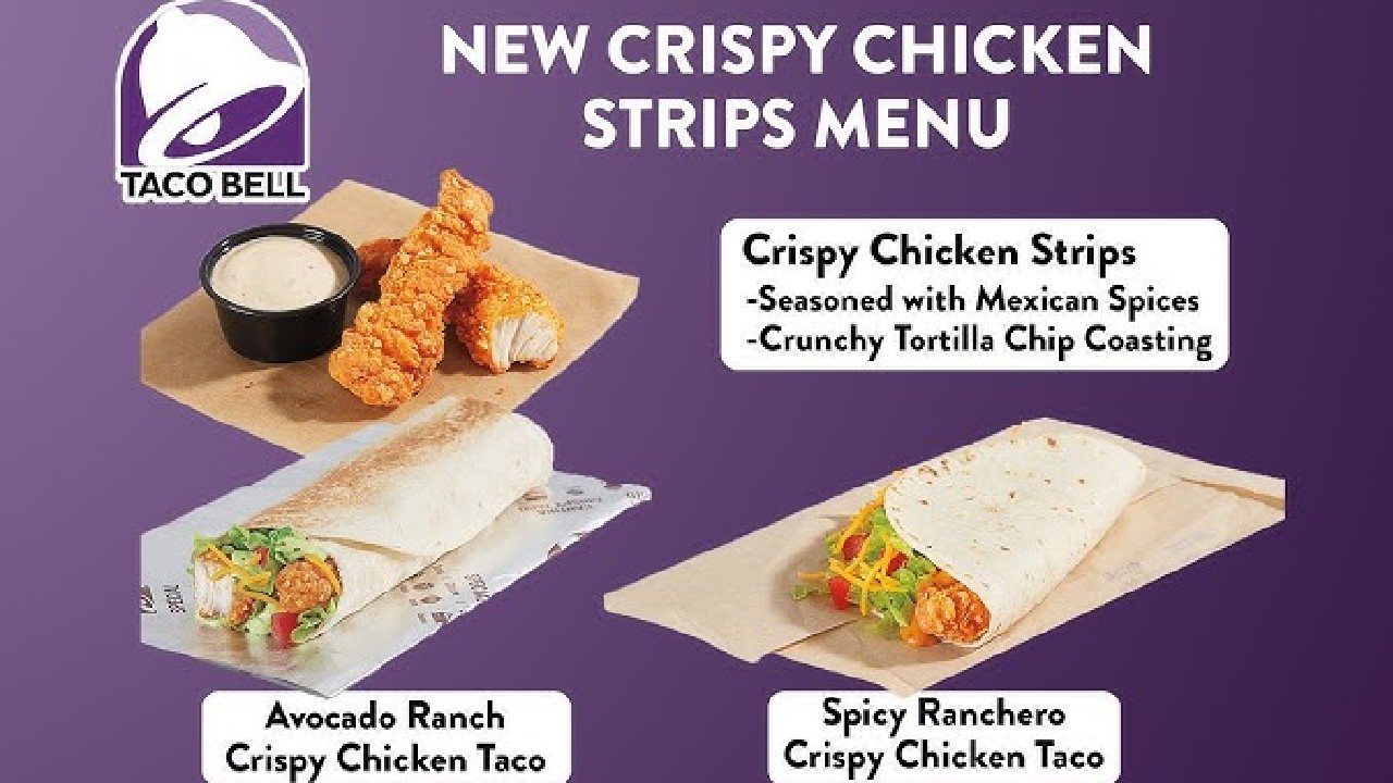 Taco Bell Teases New Crispy Chicken Strips Menu Testing In Michigan